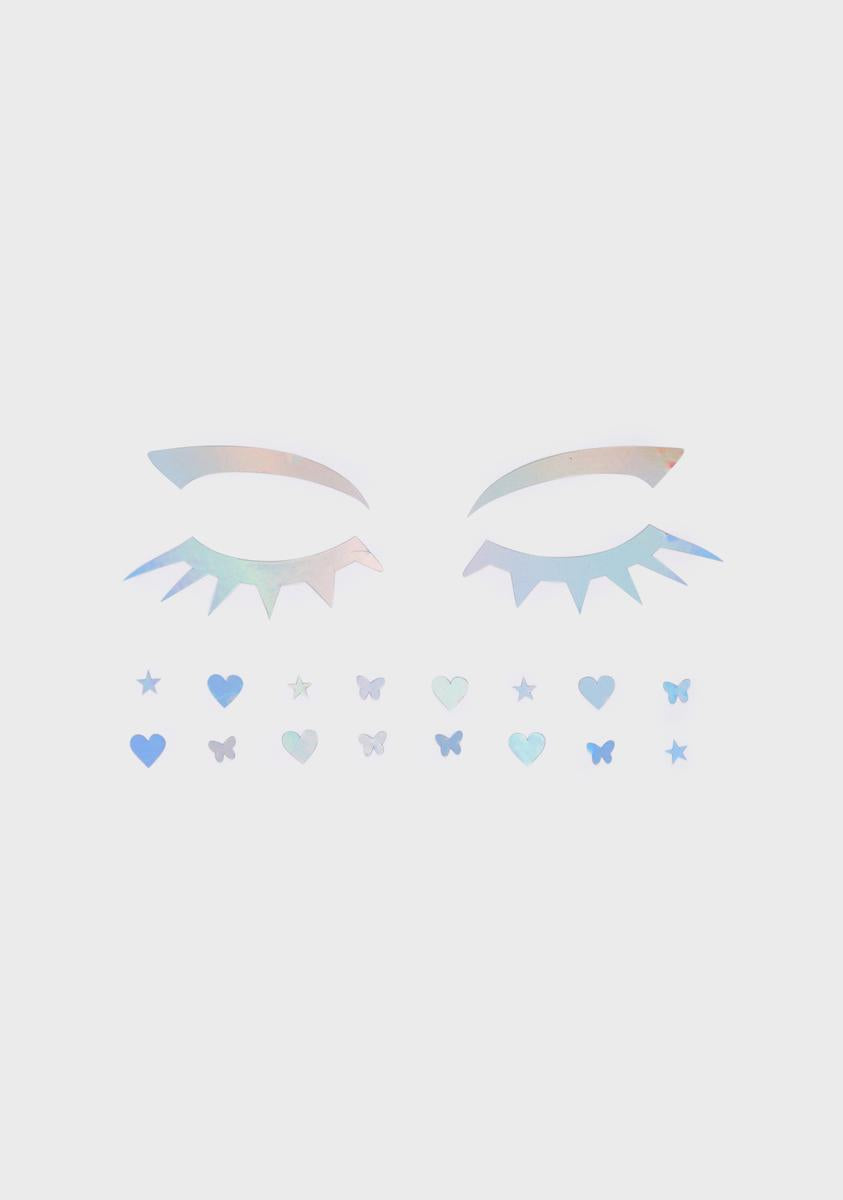 Holographic Eye Stickers - Metallic – Dolls Kill