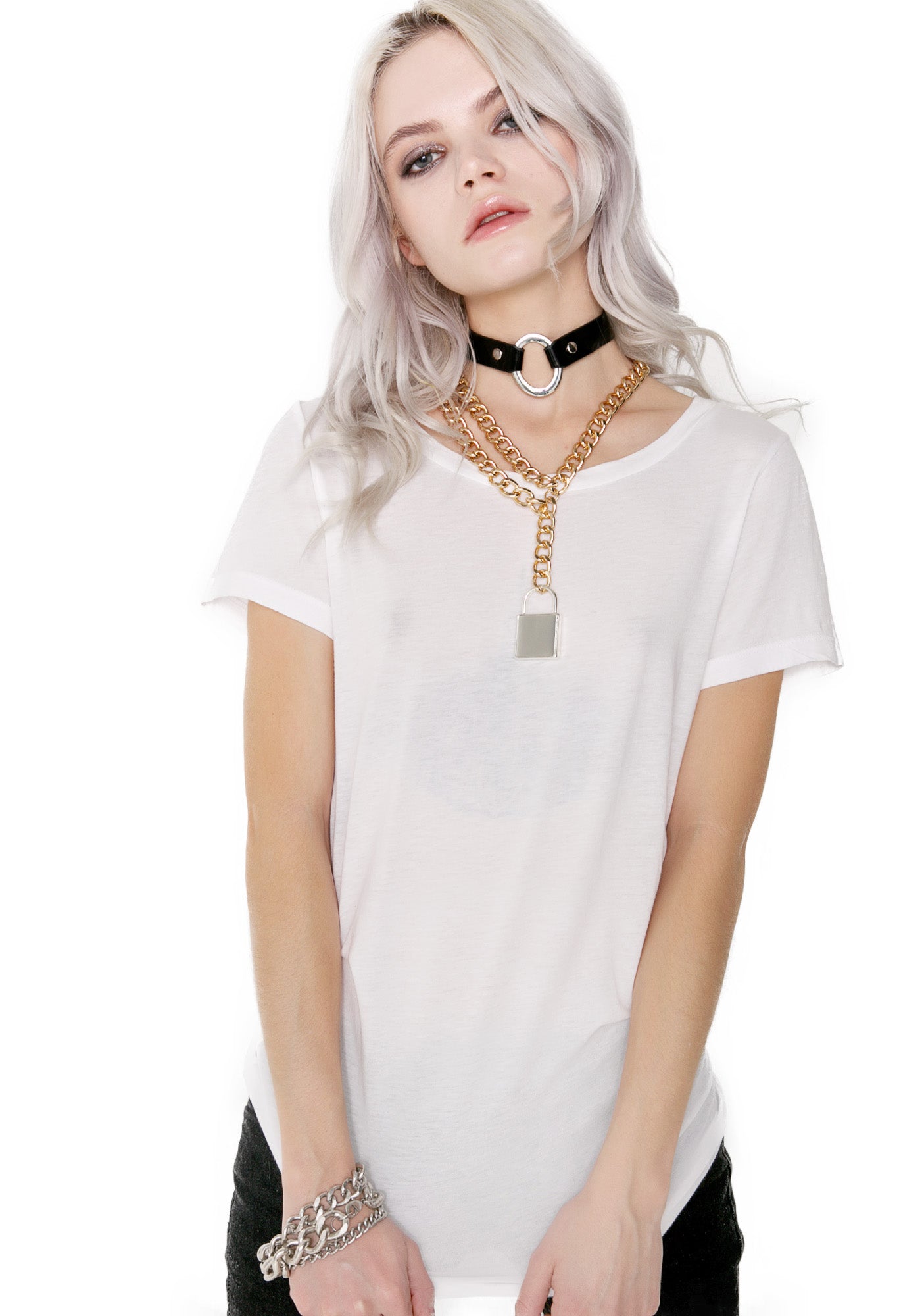 Latch Onto Me Necklace – Dolls Kill