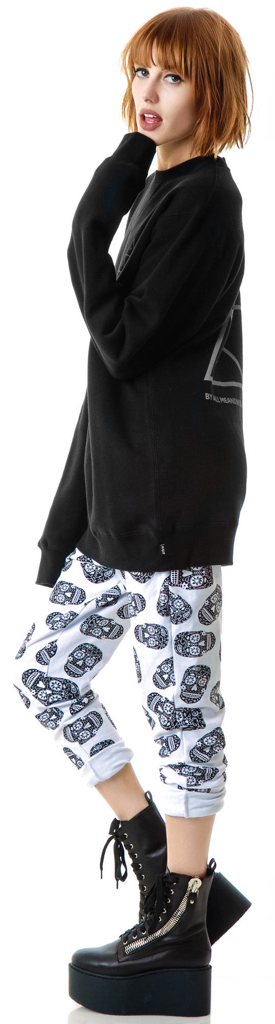 Triple Triangle Pullover Sweatshirt – Dolls Kill