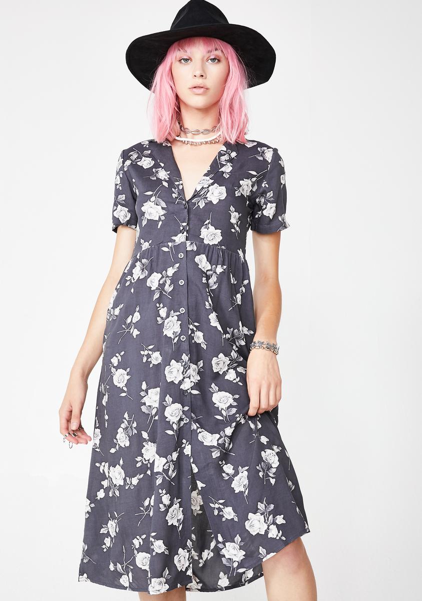 Arthea Floral Dress – Dolls Kill