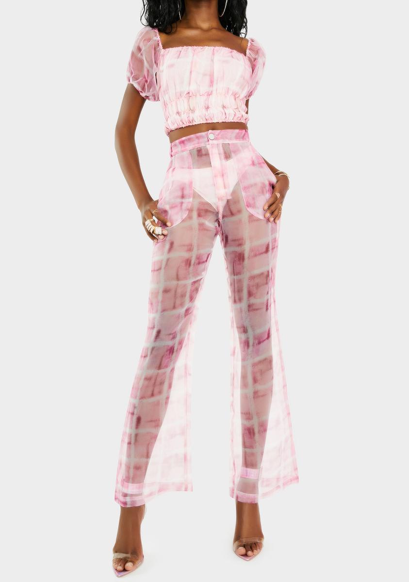 Twiin No Doubt Organza Pants – Dolls Kill