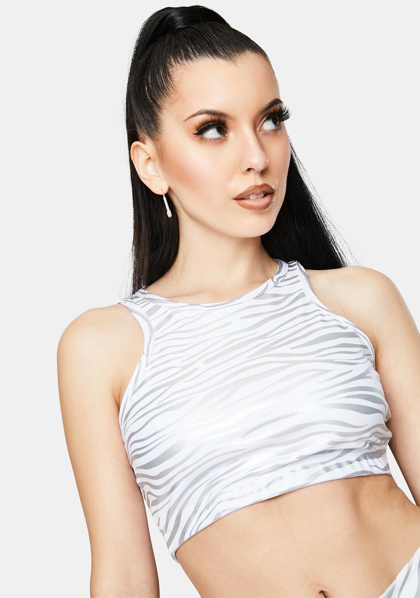 Year Of Ours Tiger Foil Claudia Bra – Dolls Kill