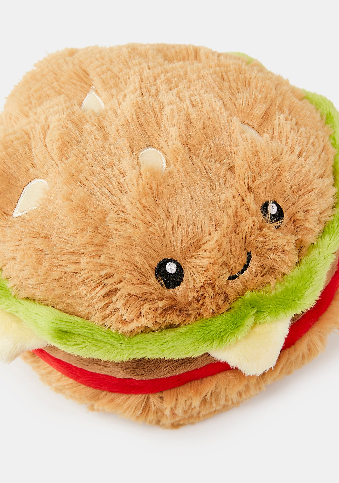 Squishable Hamburger Plush Toy - Brown – Dolls Kill