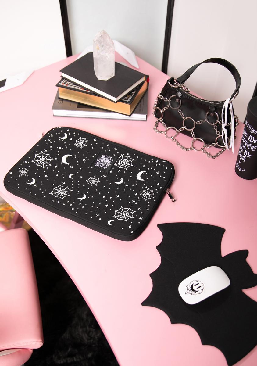 Dolls Home Cat Laptop Case - Black#N##N# – Dolls Kill