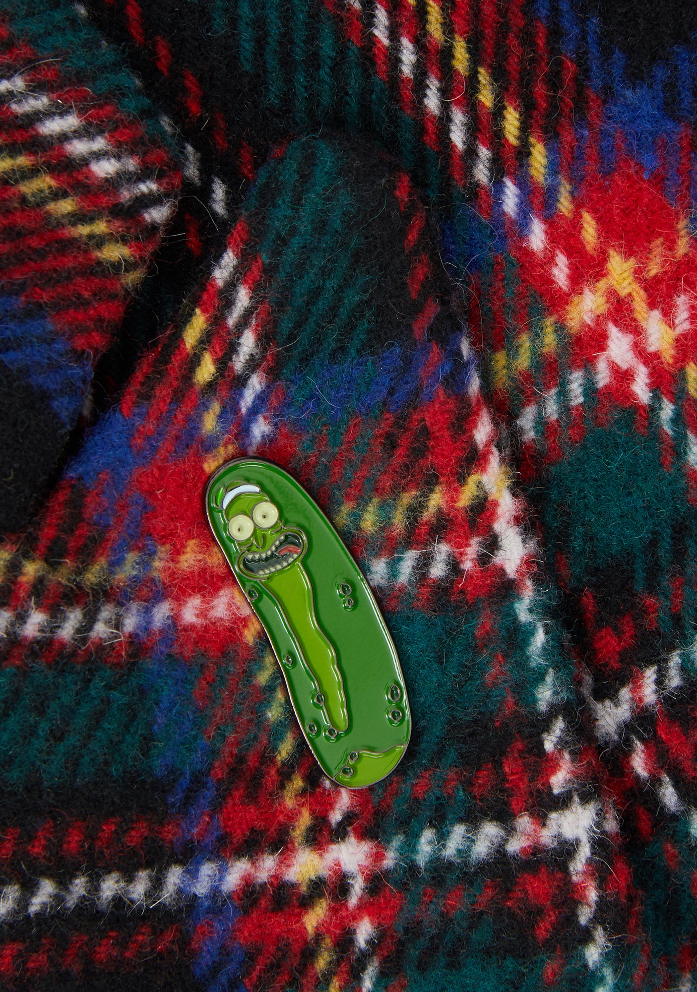 Pickle Rick Enamel Pin – Dolls Kill