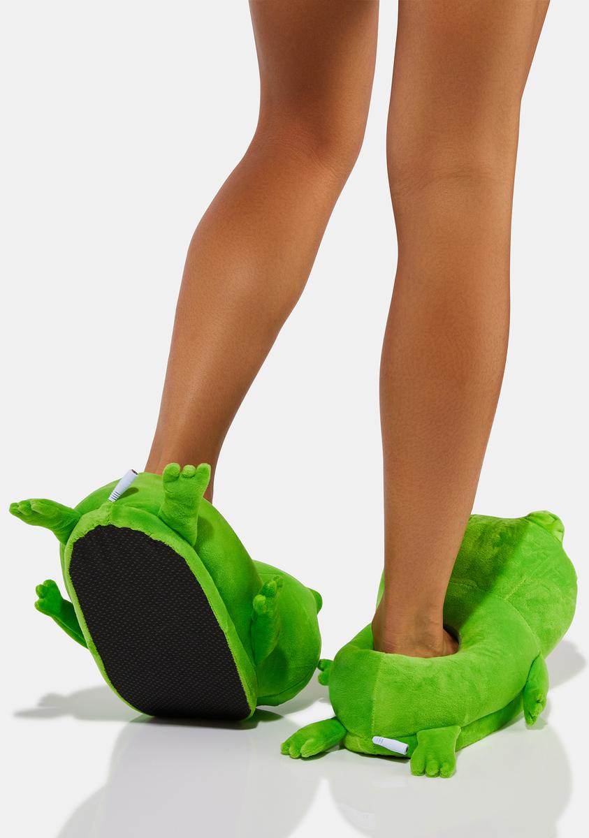 Smoko Frankie Frog USB Heated Slippers – Dolls Kill