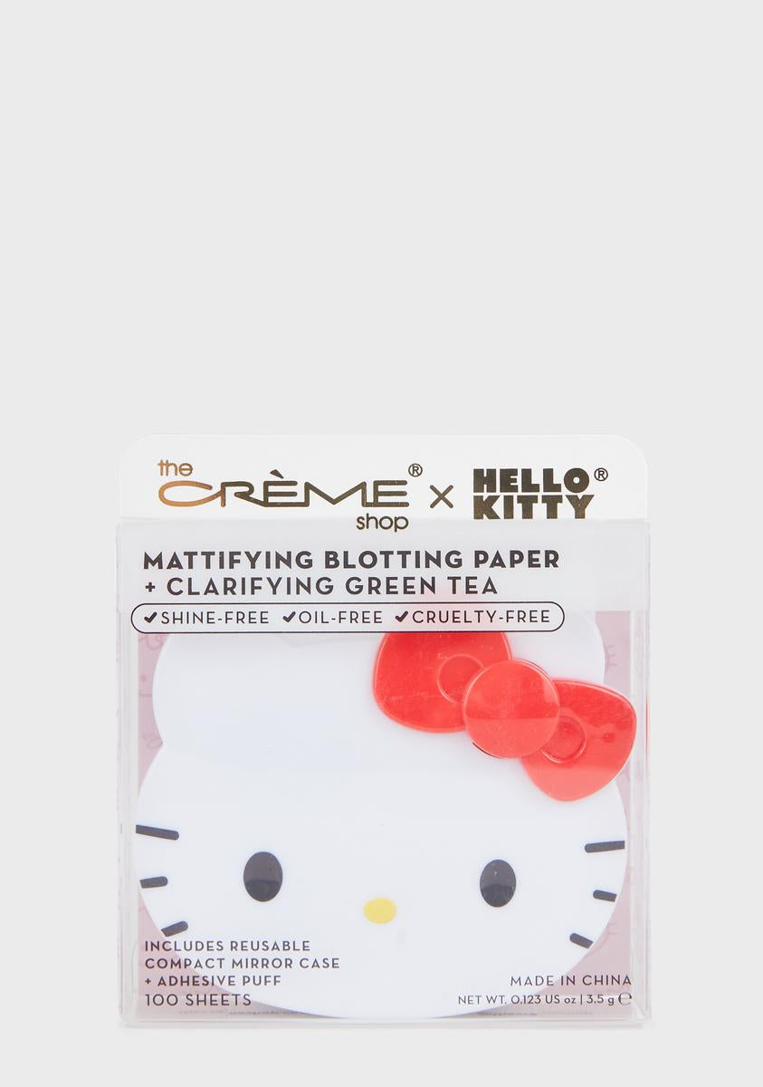 The Creme Shop Hello Kitty Blotting Papers - White – Dolls Kill