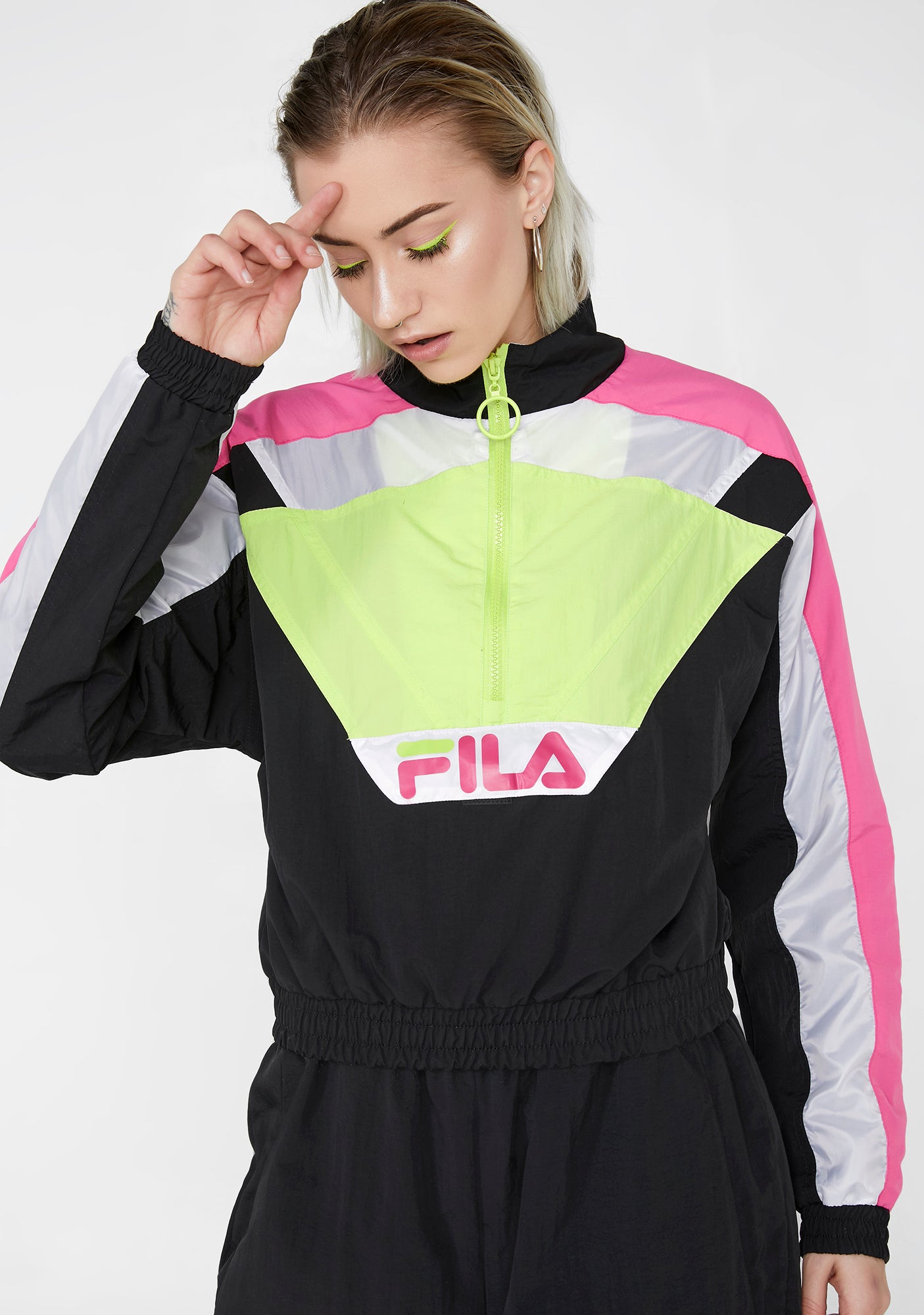 Conchita Half Zip Wind Jacket – Dolls Kill