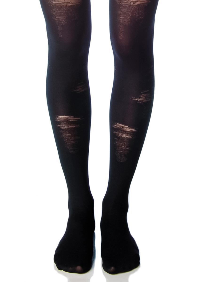 Rebellious Shredded Tights – Dolls Kill