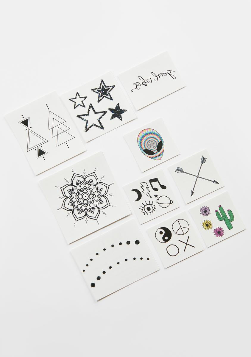 INKED by Dani Festival Temporary Tattoo Pack – Dolls Kill