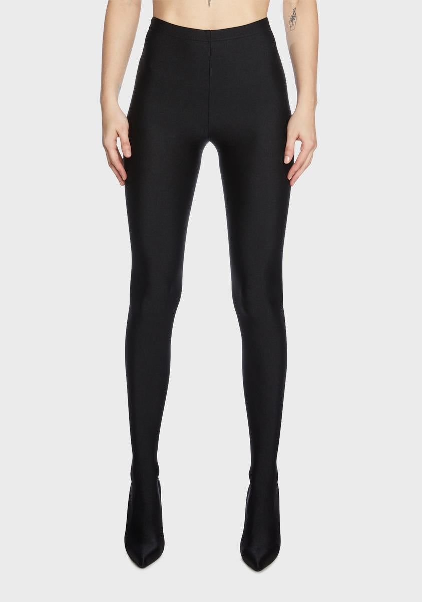 AZALEA WANG High Waisted Stiletto Legging Boots - Black – Dolls Kill