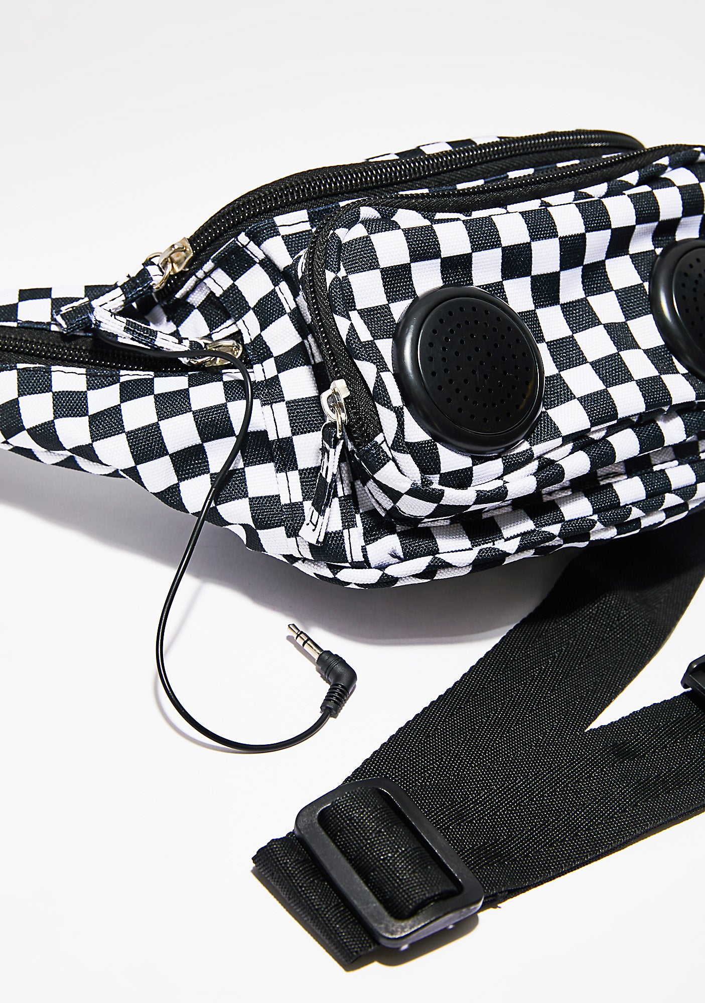 Checkered Speaker Fanny Pack – Dolls Kill