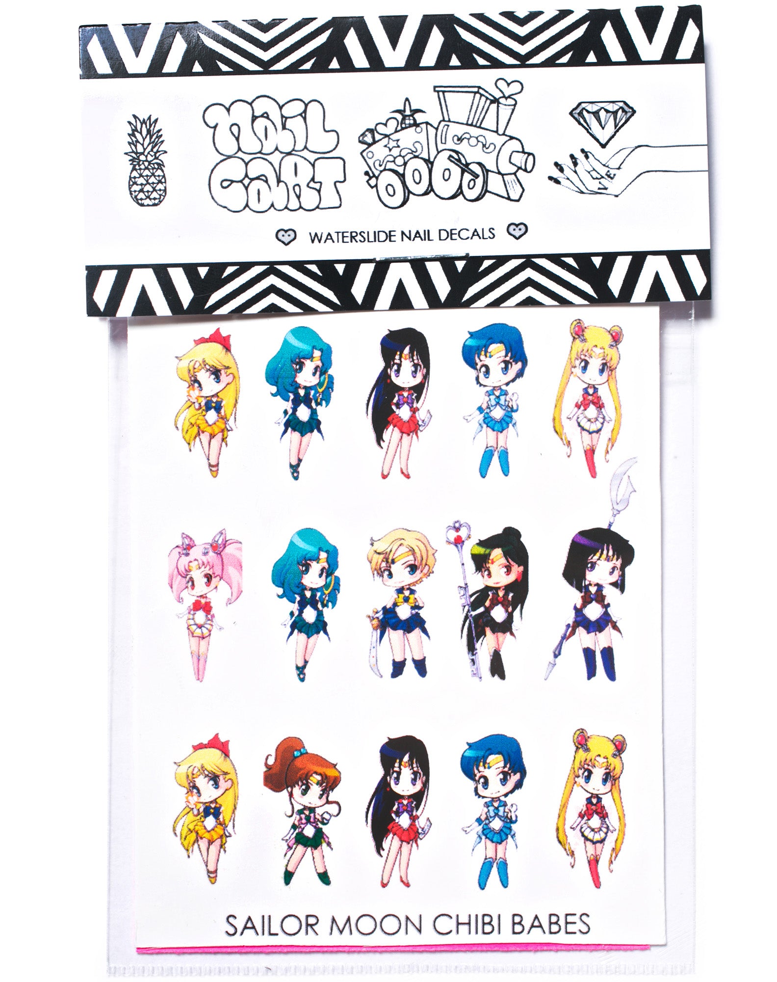 Chibi Moon Babes Nail Stickers – Dolls Kill