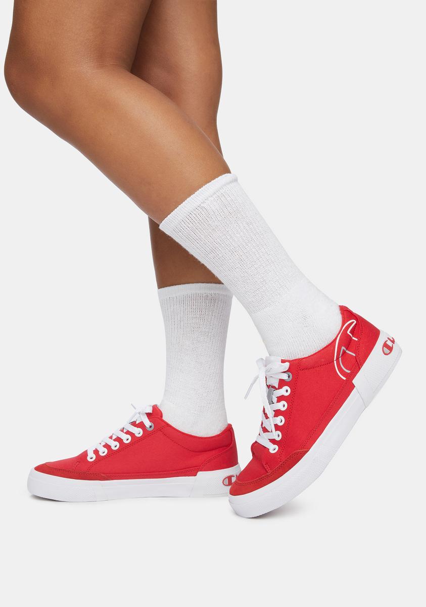 Champion Red Bandit Sneakers – Dolls Kill