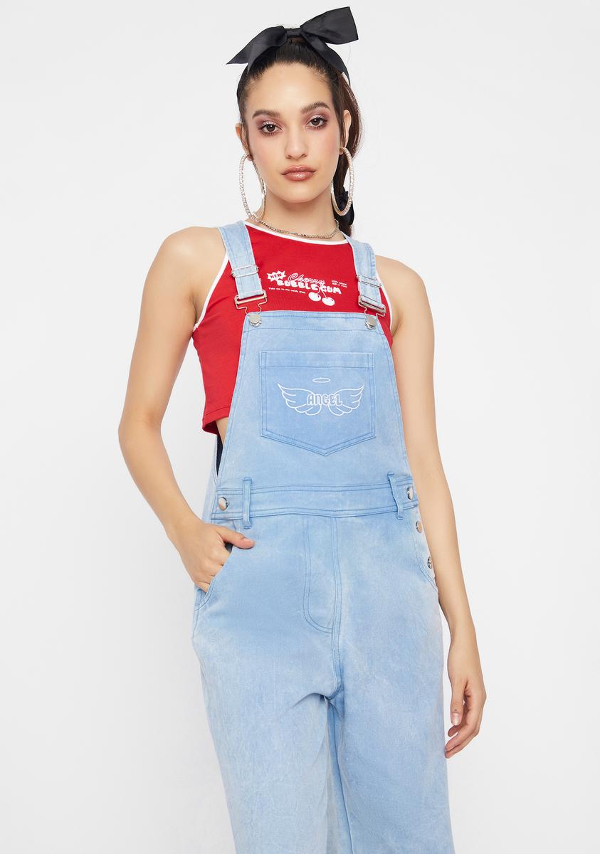Cute Mistake Angel Dungarees – Dolls Kill