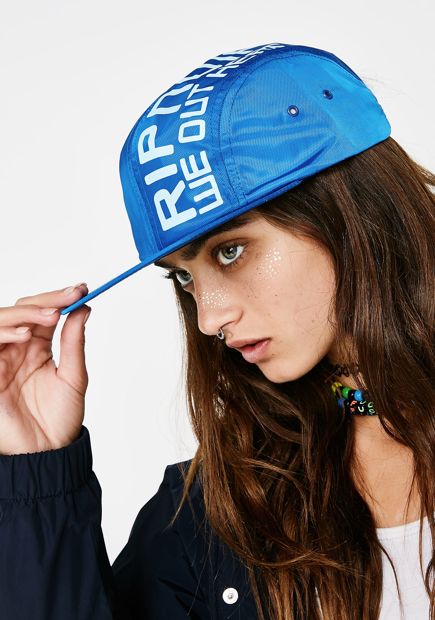We Out Here Ripstop Camper Cap – Dolls Kill