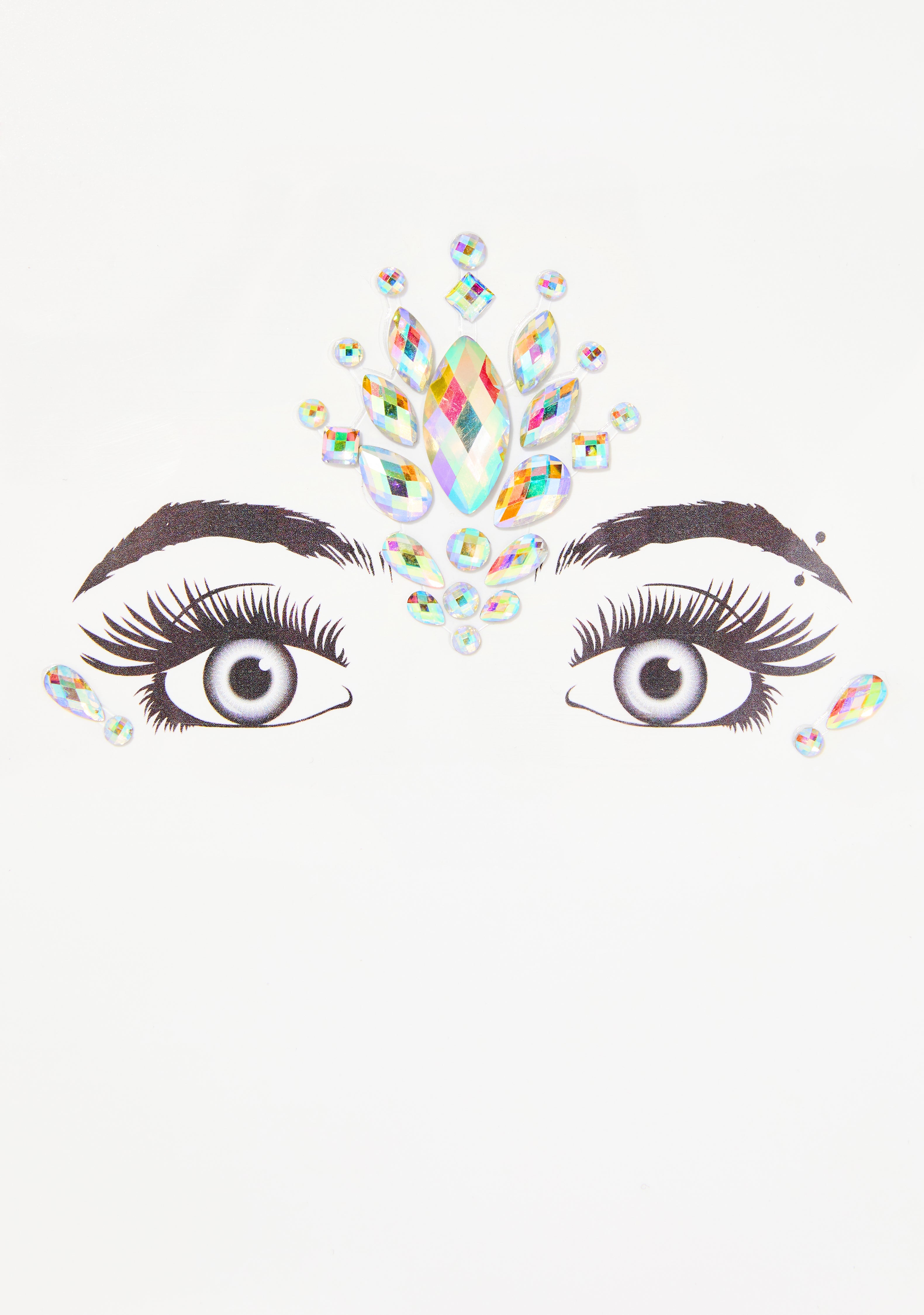 Cosmic Third Eye Awakening Face Gems – Dolls Kill