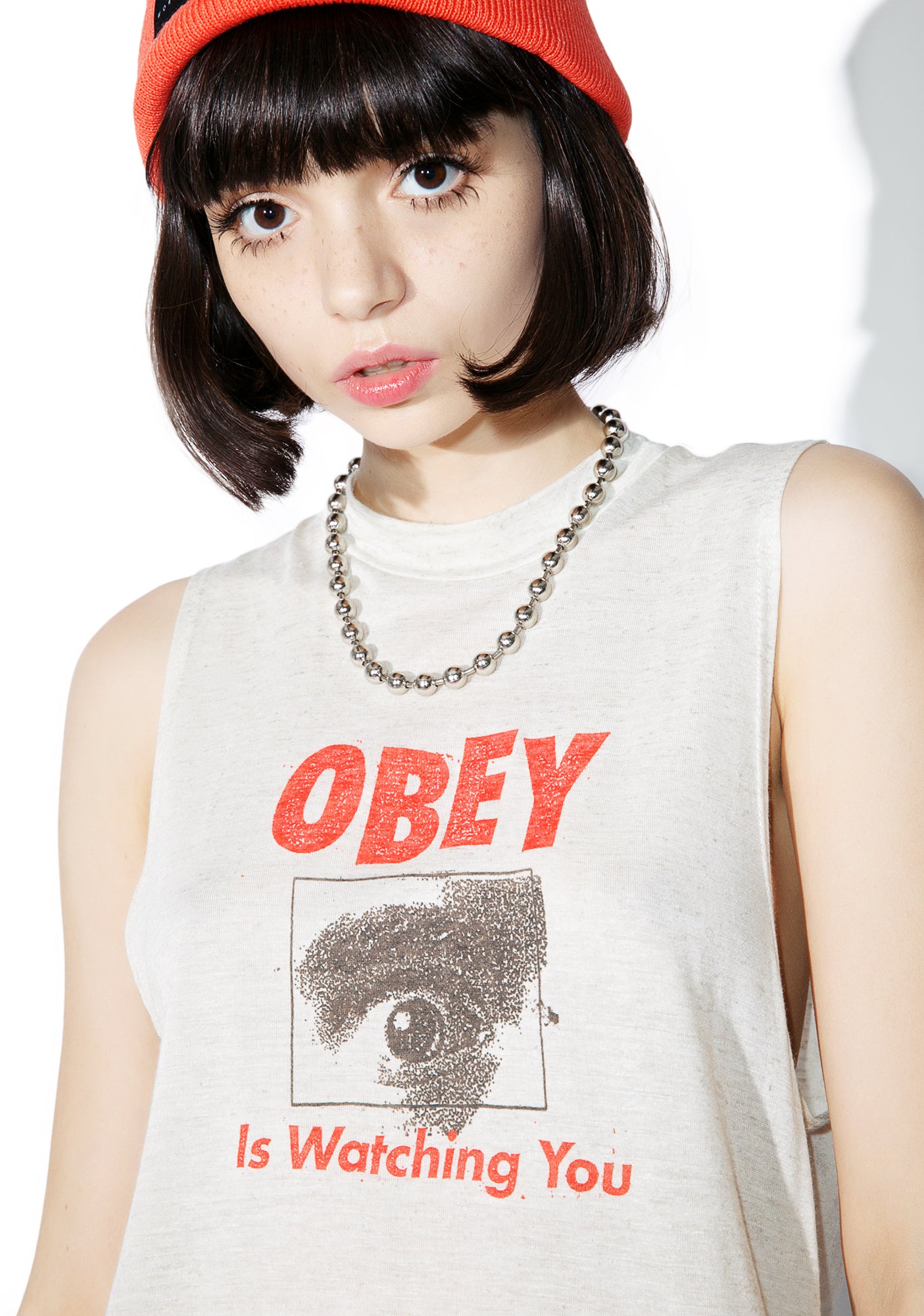 Watching You Logo Tank – Dolls Kill