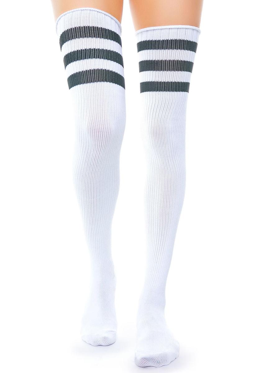 Scoring Big Athletic Thigh Highs – Dolls Kill