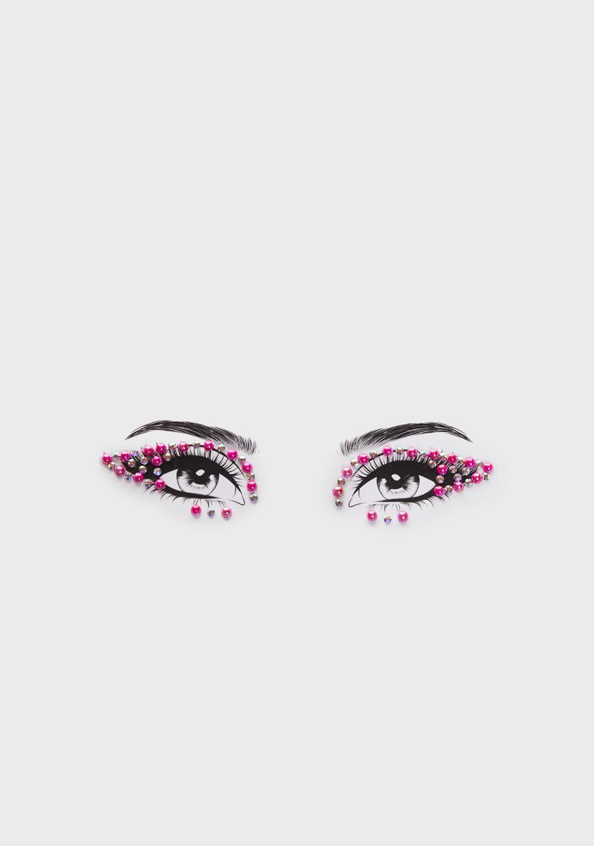 Rhinestone Holo Eye Gems - Multi – Dolls Kill