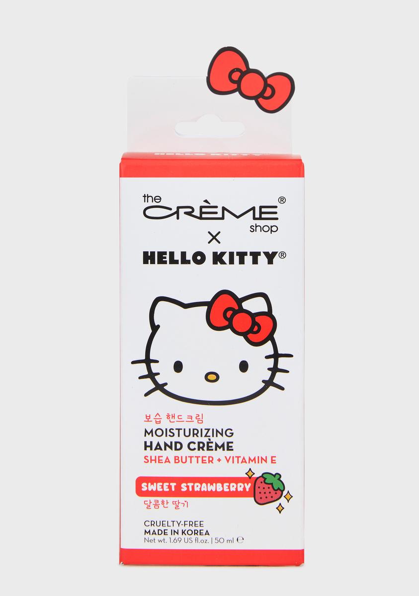 The Creme Shop Hello Kitty Moisturizing Creme Strawberry - Red – Dolls Kill