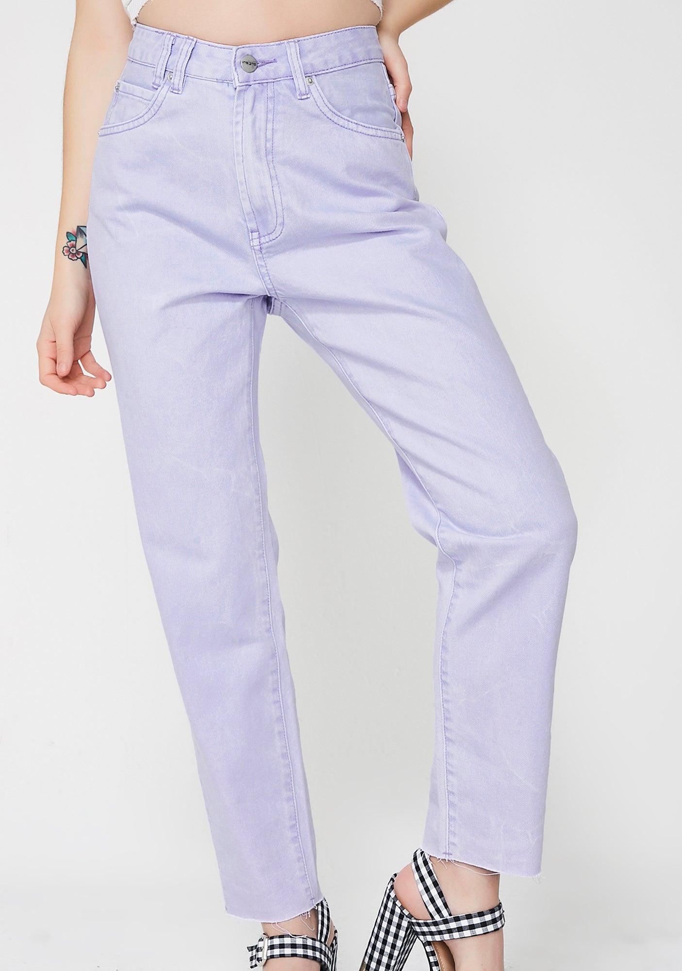 Slater Purple Tina Mom Jeans – Dolls Kill