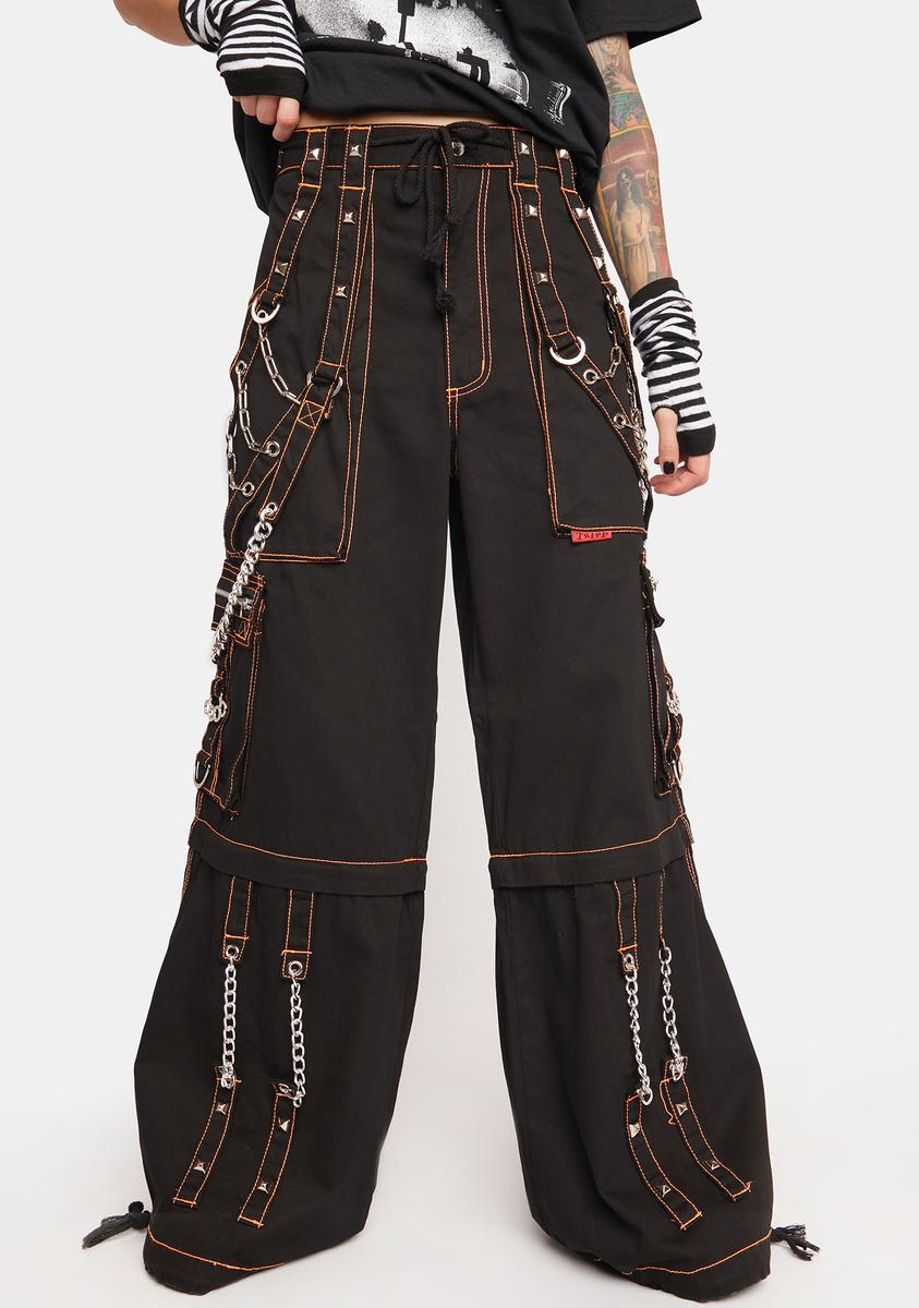 Tripp NYC Metal Wide Leg Pants – Dolls Kill