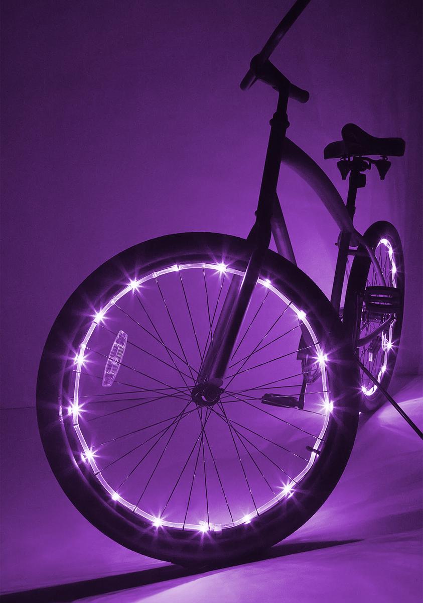 Brightz Bike Wheel Light Up - Purple#N##N# – Dolls Kill