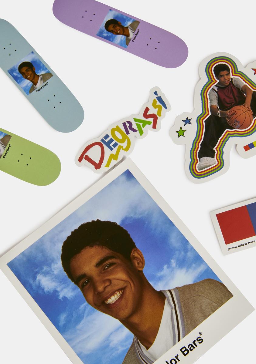 Color Bars Degrassi Sticker Pack – Dolls Kill