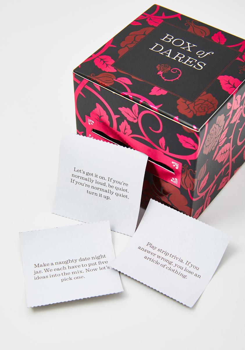 Box Of Dares Game Set - Black Pink – Dolls Kill