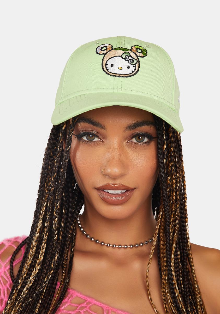 Tokidoki x Hello Kitty Matcha Graphic Snapback Hat - Light Green ...