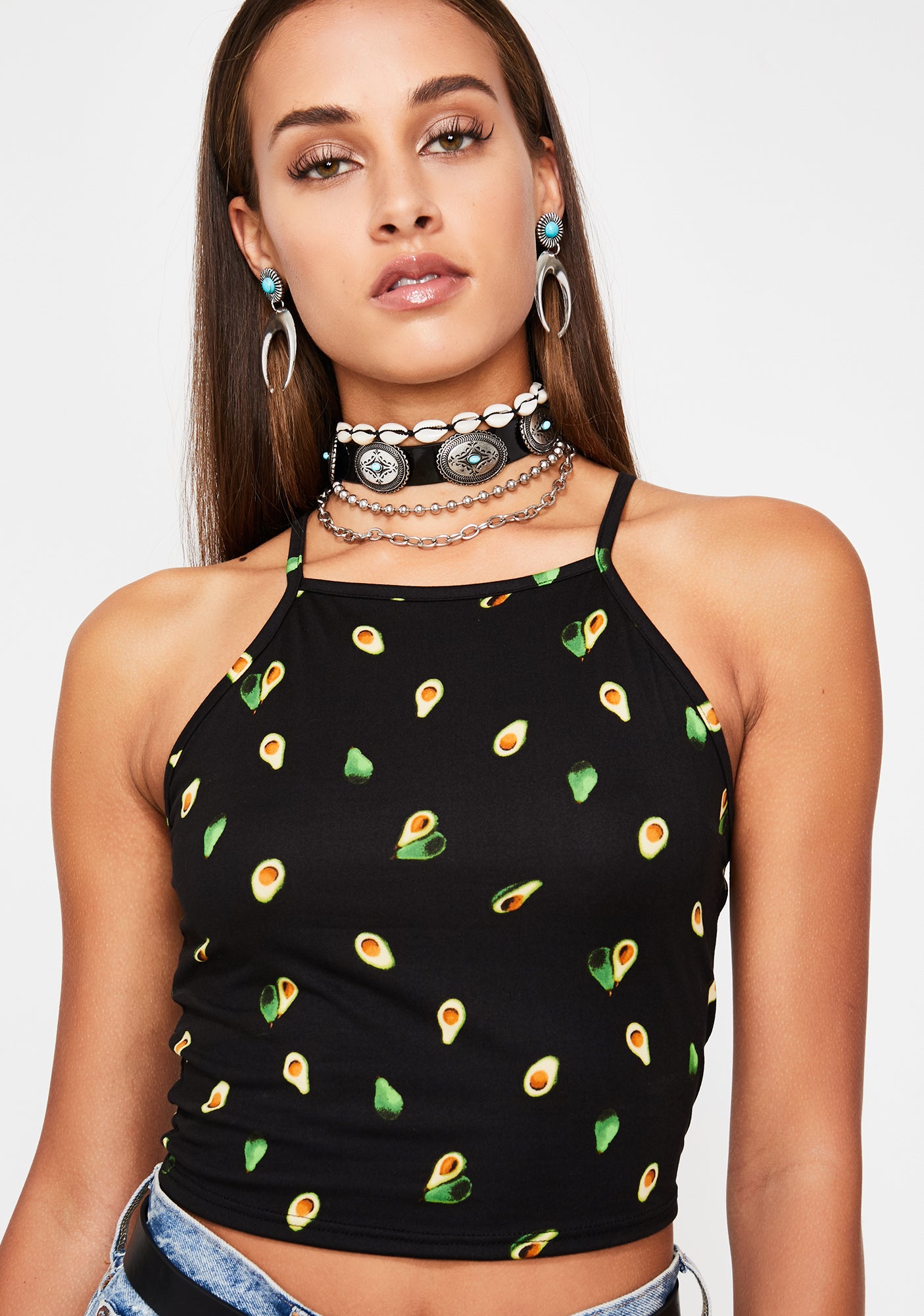Avo-Cutie Crop Top – Dolls Kill