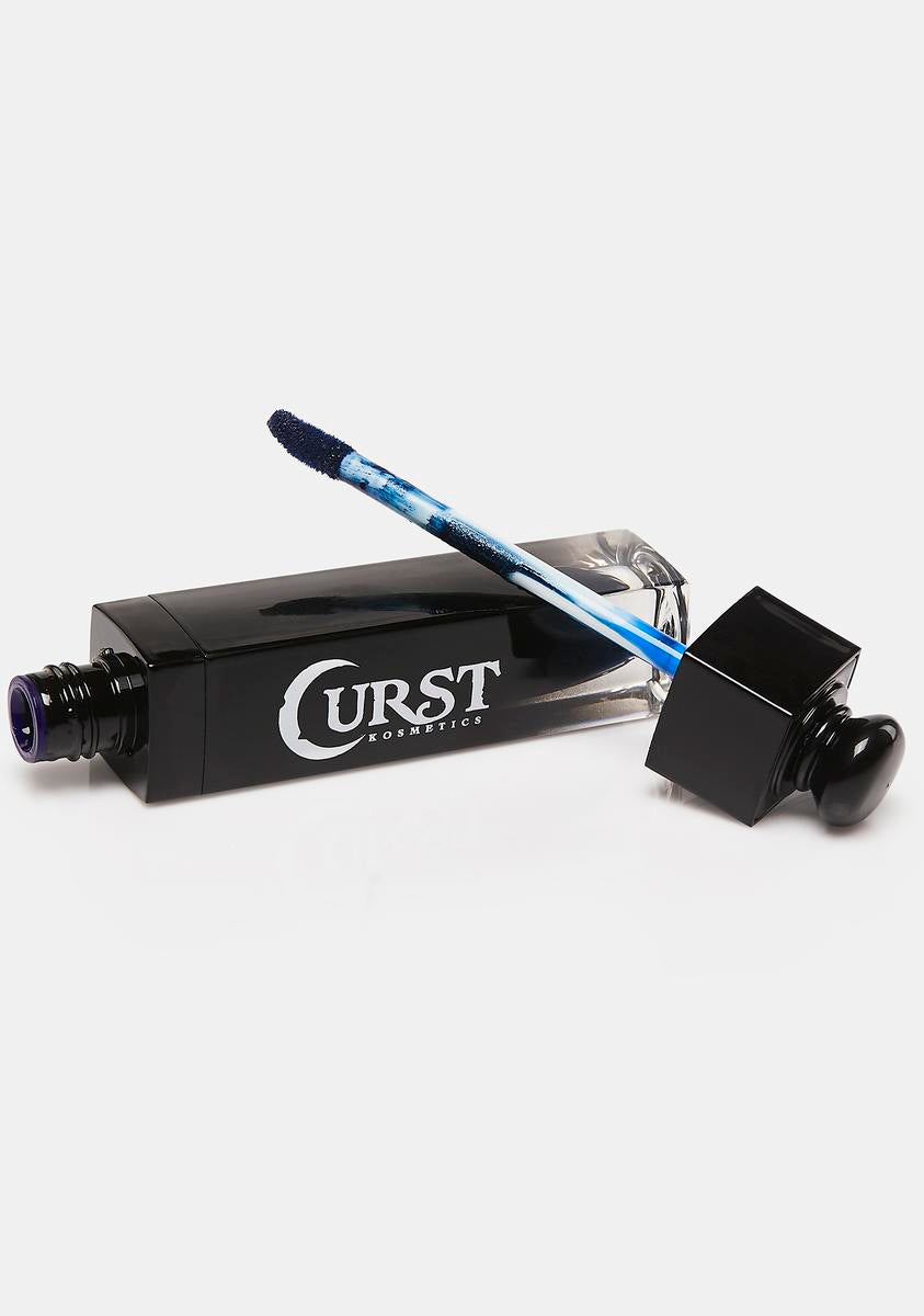 Curst Kosmetics Blue Metallic Liquid Lipstick – Dolls Kill