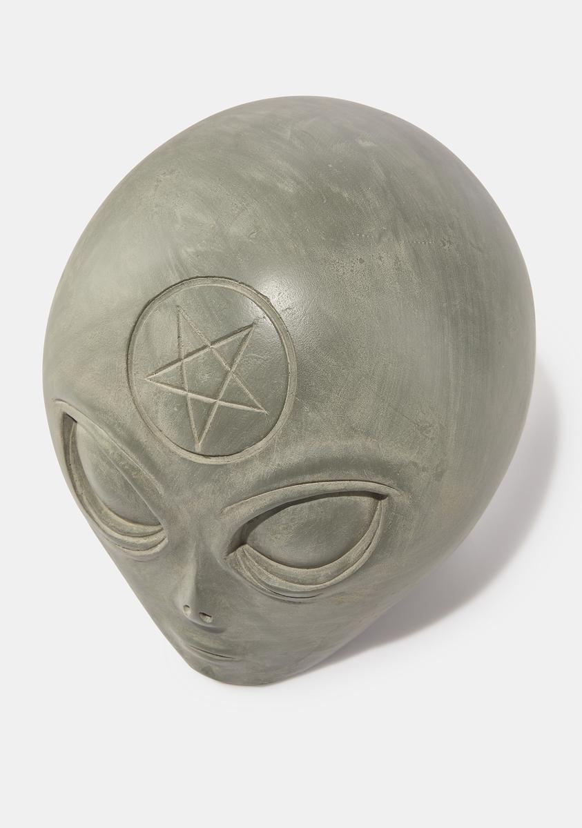 Dolls Home Pentagram Alien Garden Gnome - Stone – Dolls Kill