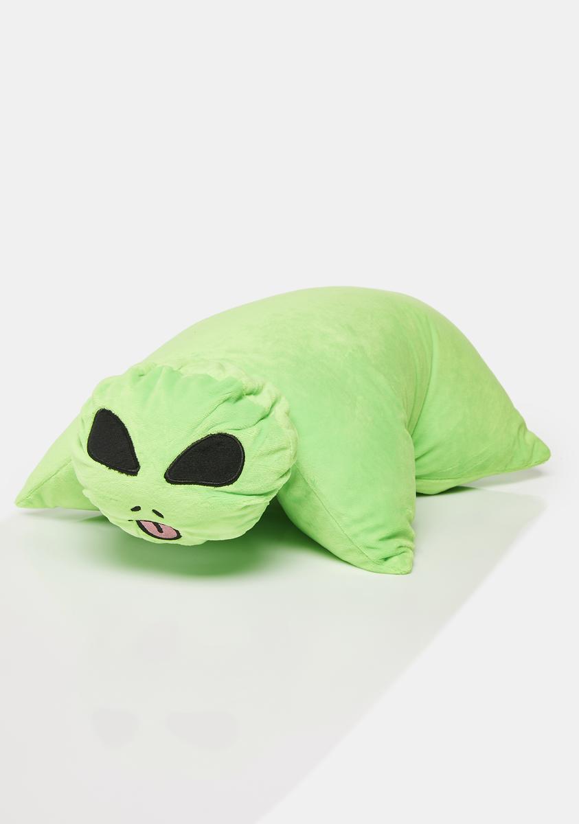 RIPNDIP Plush Alien Pillow - Green – Dolls Kill
