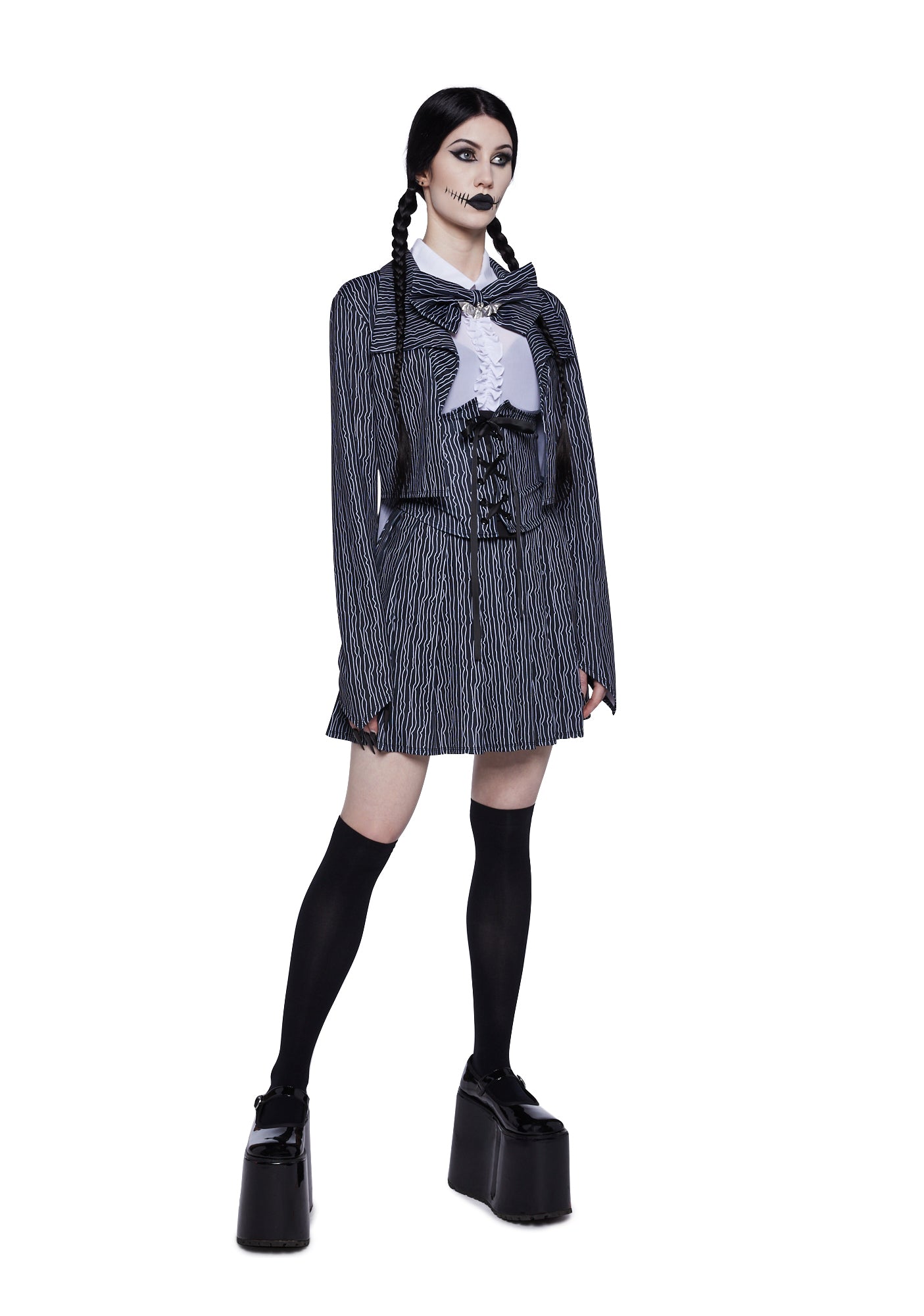 Jack Skellington Adult Costume Women – Dolls Kill