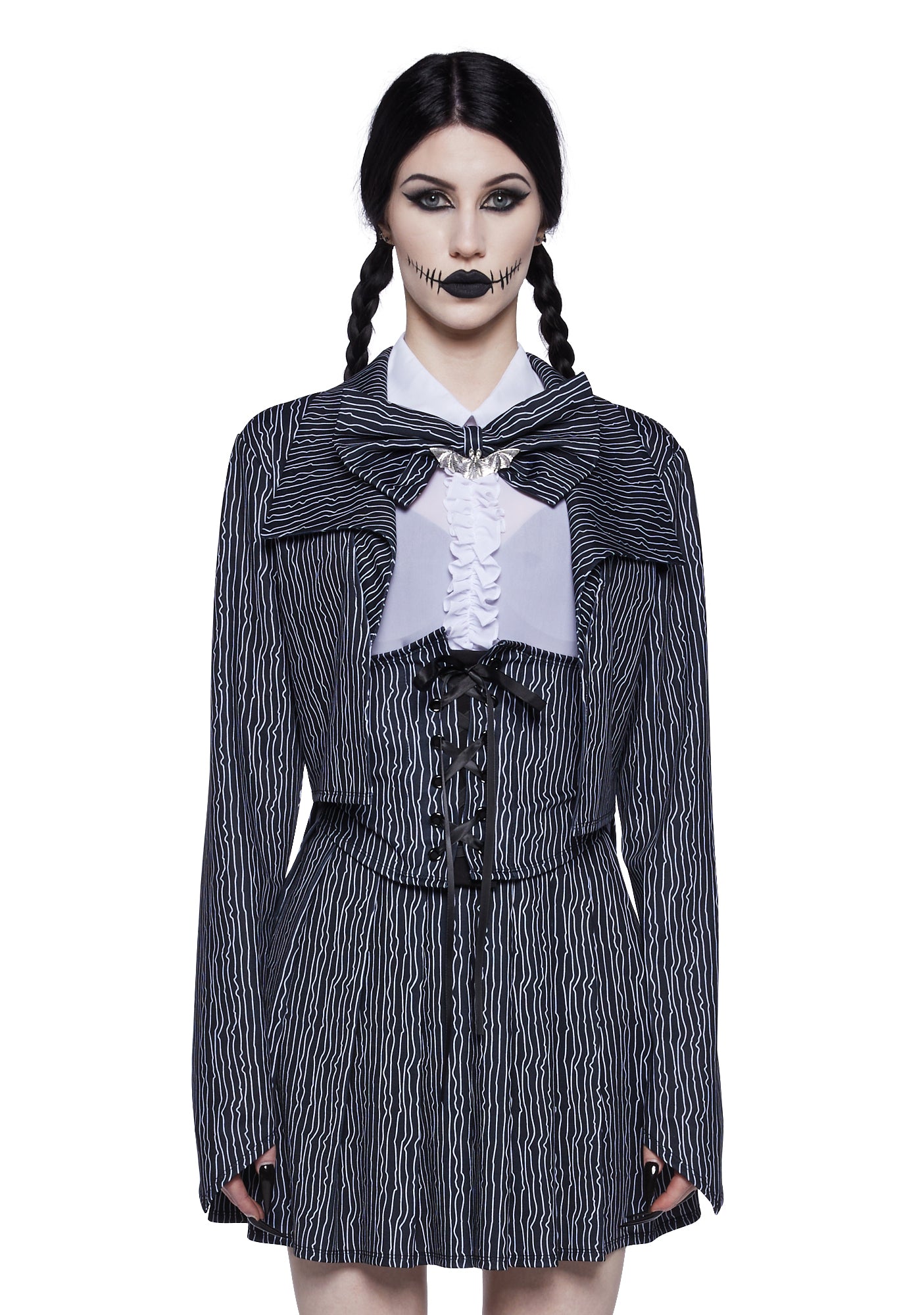 Trickz N Treatz Skeleton Queen Costume Set - Black – Dolls Kill