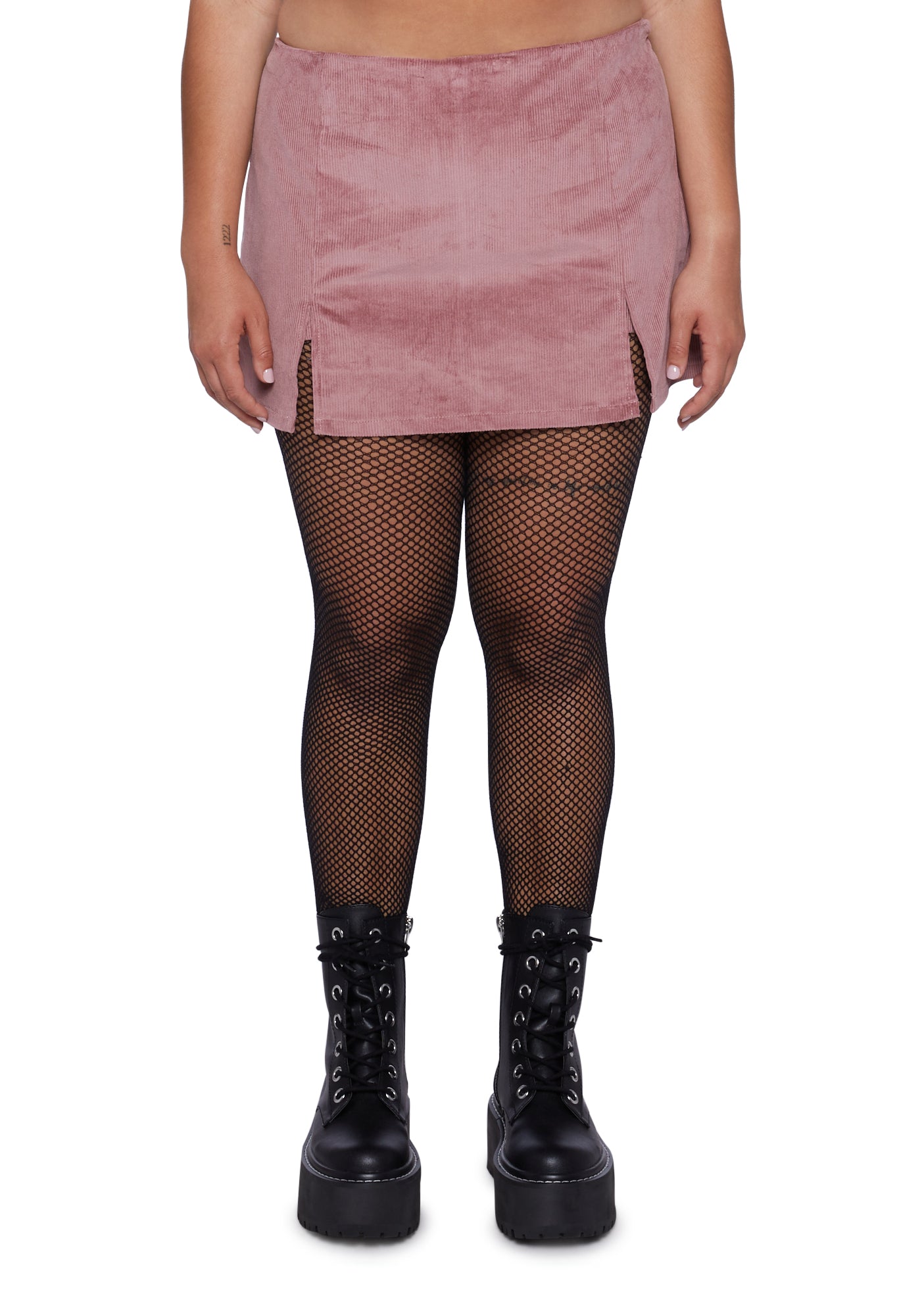 Plus Size Delia's Corduroy Mini Skort - Pink – Dolls Kill