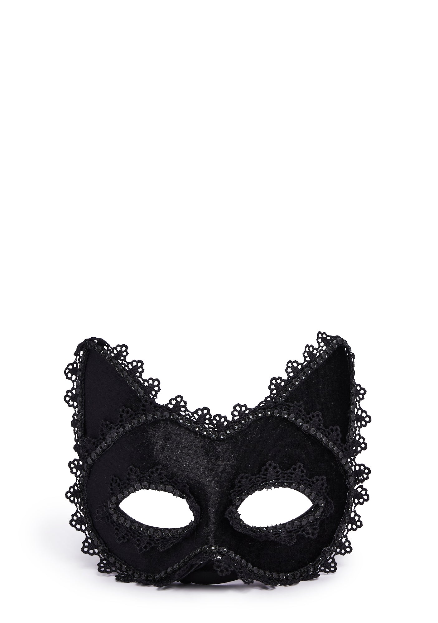 Freakish Feline Velvet Mask – Dolls Kill