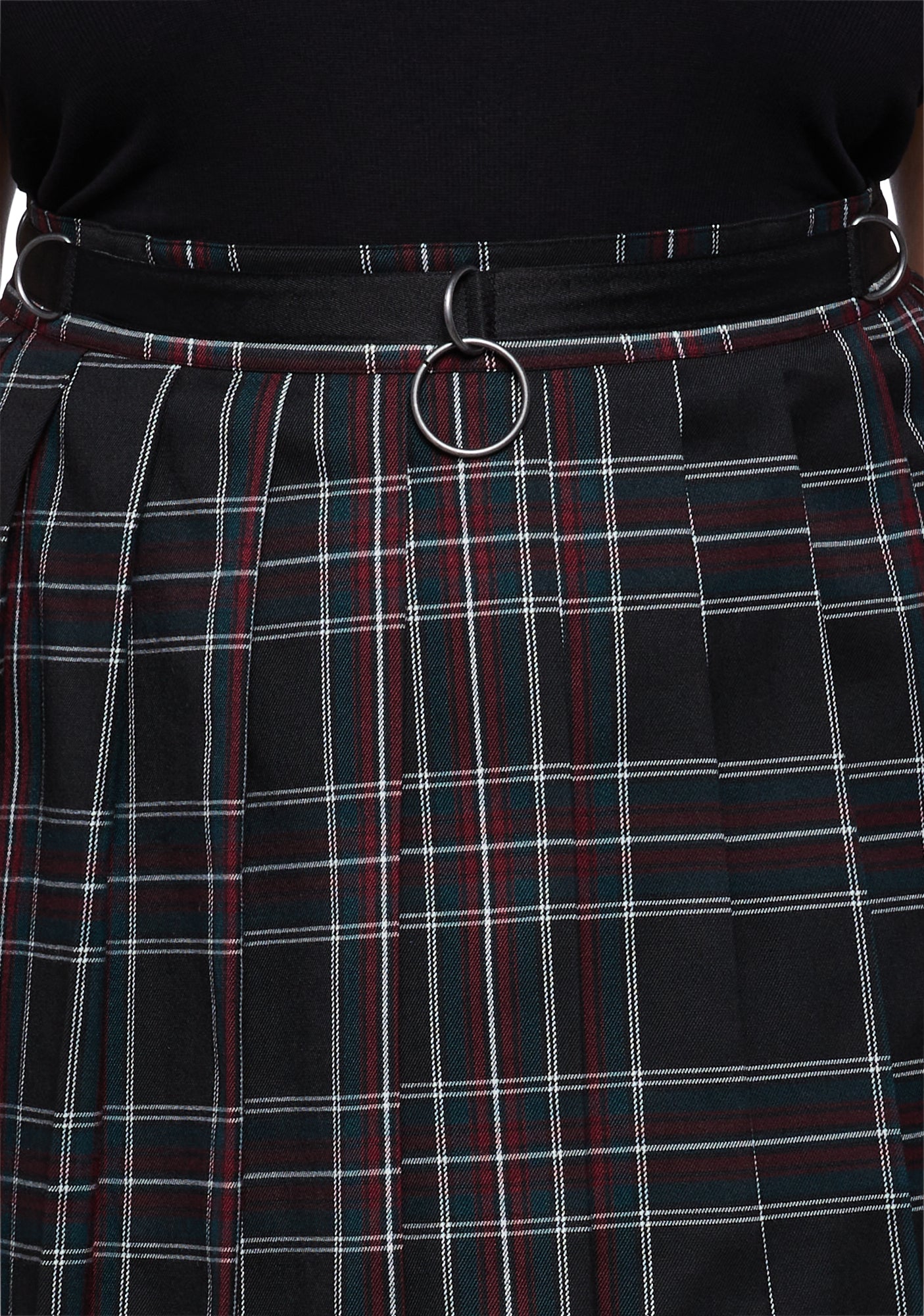 Plus Dress Code Plaid Skirt - Maroon – Dolls Kill