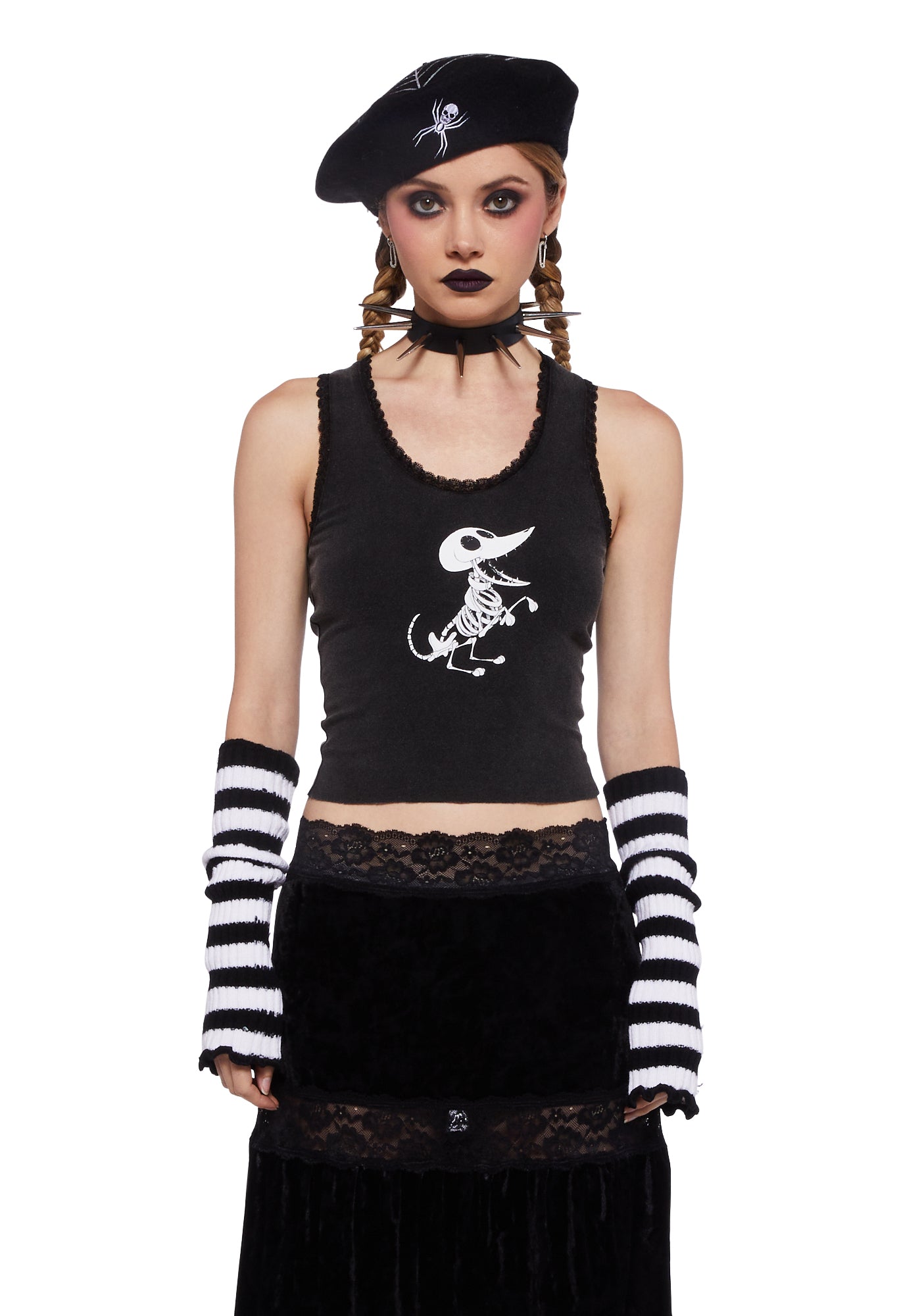 Dolls Kill X Corpse Bride Tank Top-Black