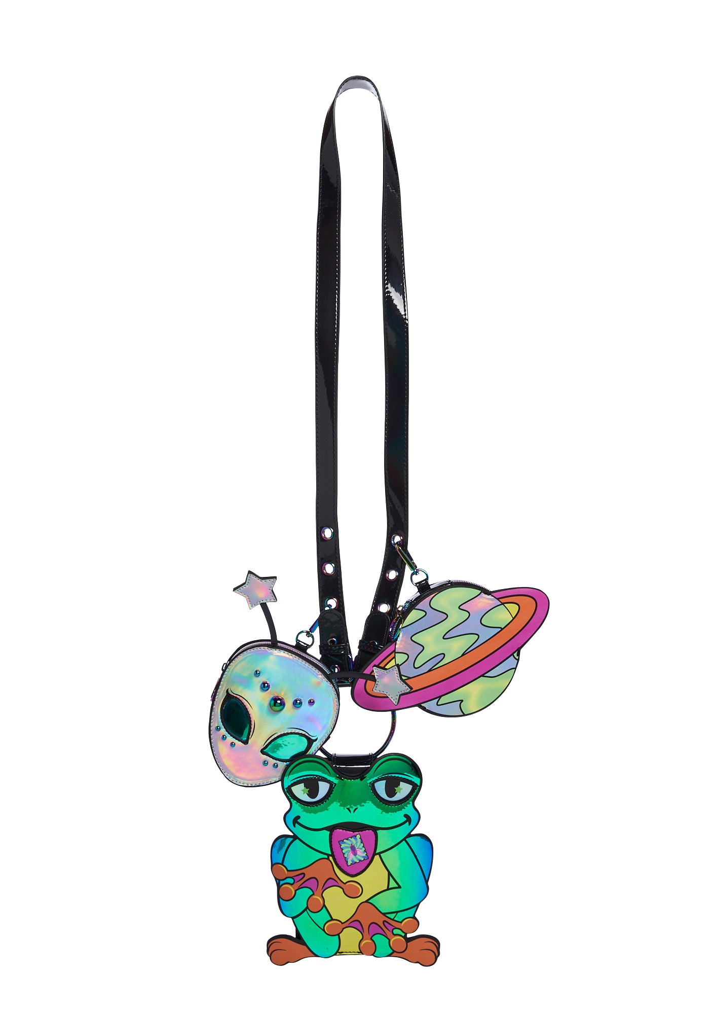 Current Mood Alien Phone Pouch- Multi – Dolls Kill