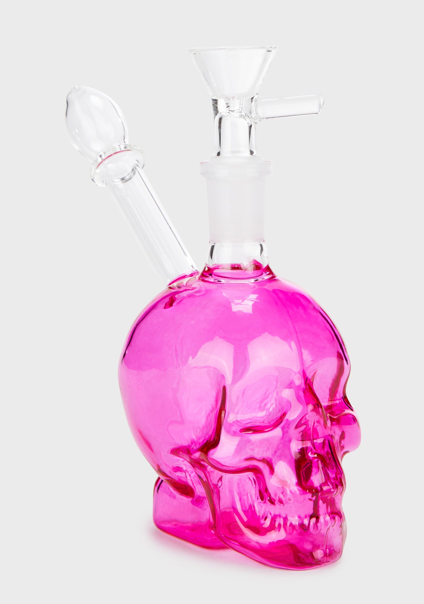 Dolls Home Glass Skull Bong - Pink – Dolls Kill