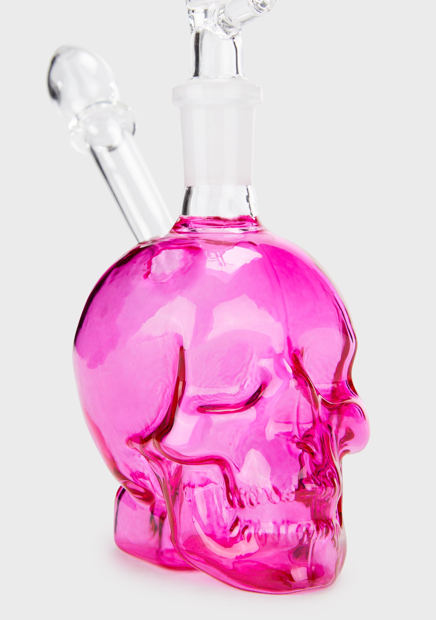 Dolls Home Glass Skull Bong - Pink – Dolls Kill