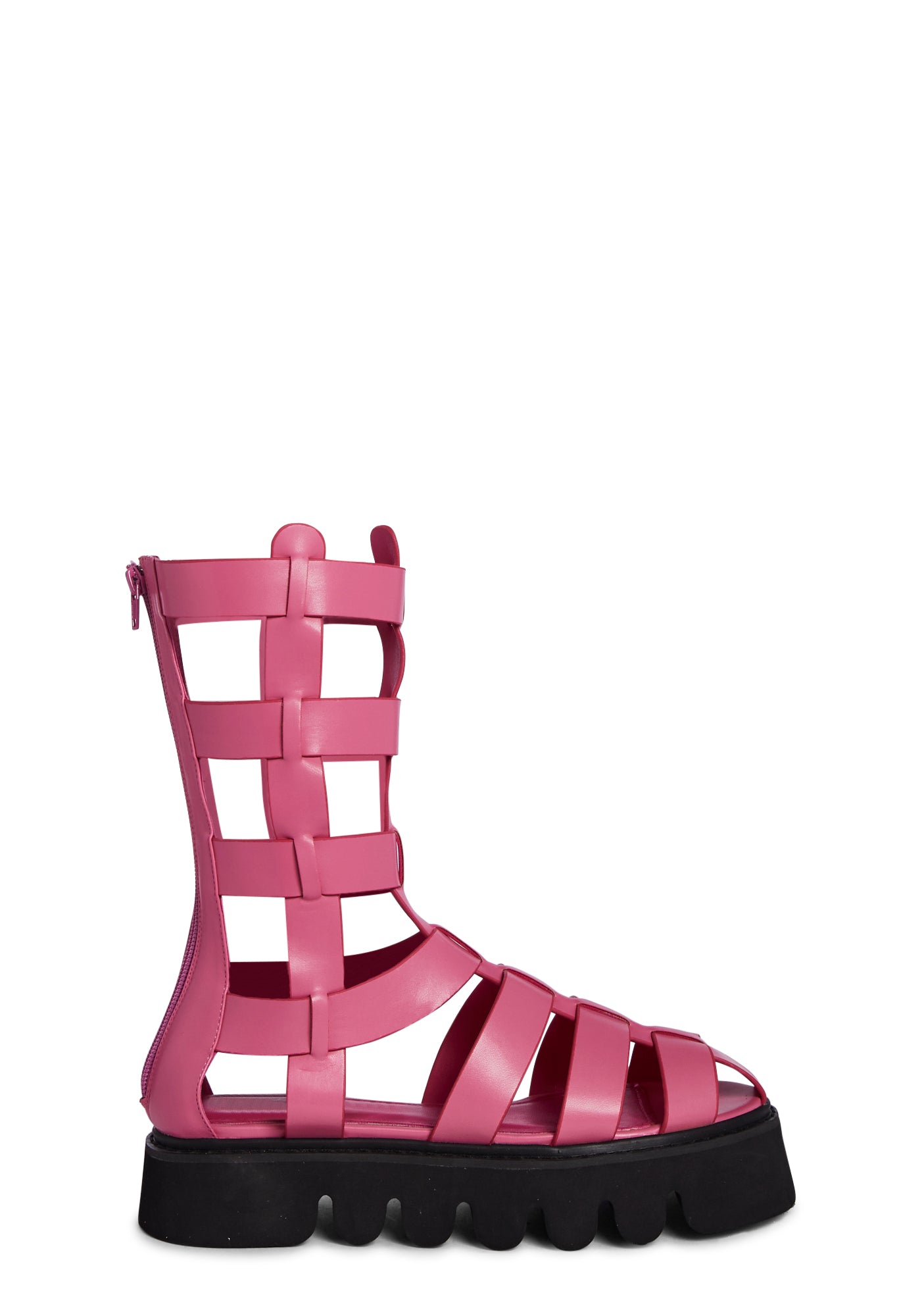 Lemon Drop By Privileged Platform Sandals -Pink – Dolls Kill