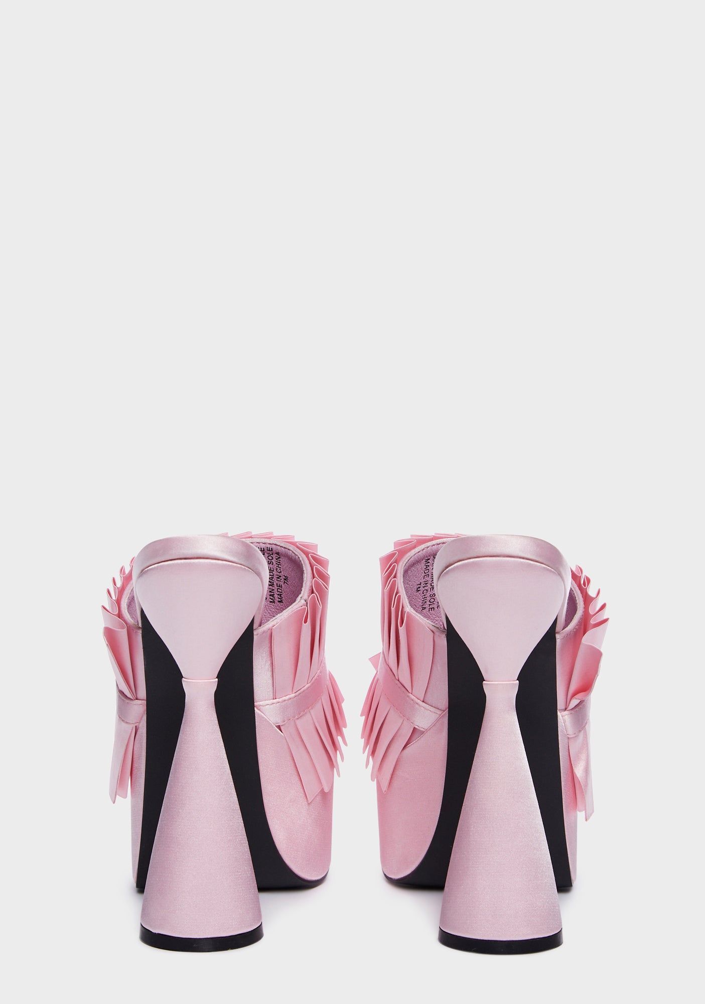 Her Majesty Satin Mules – Dolls Kill