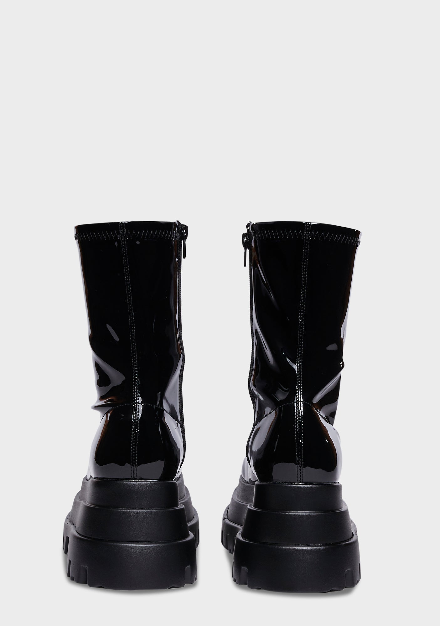 Rush Platform Boots - Black – Dolls Kill