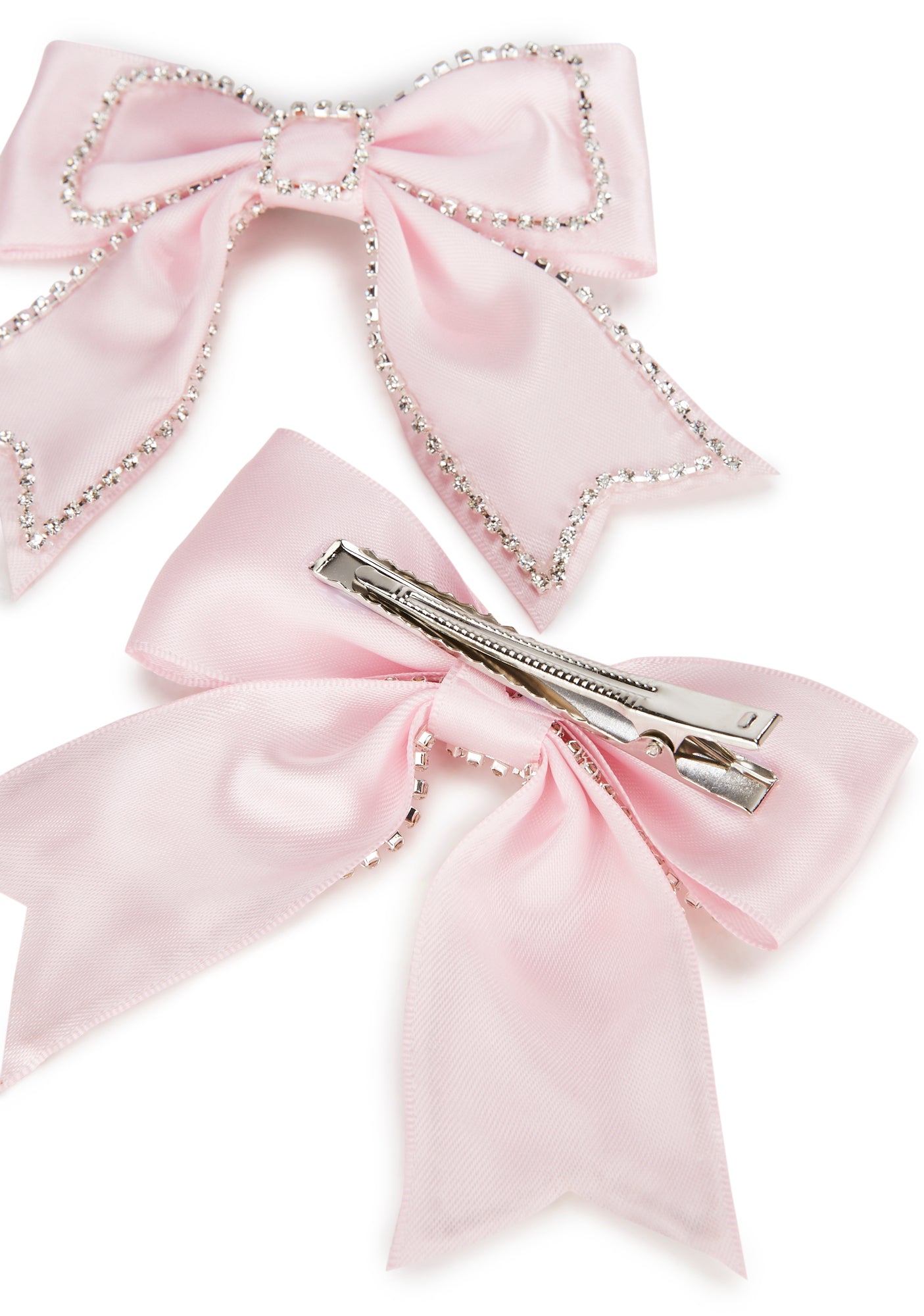 Simply Precious Hair Clips - Pink – Dolls Kill