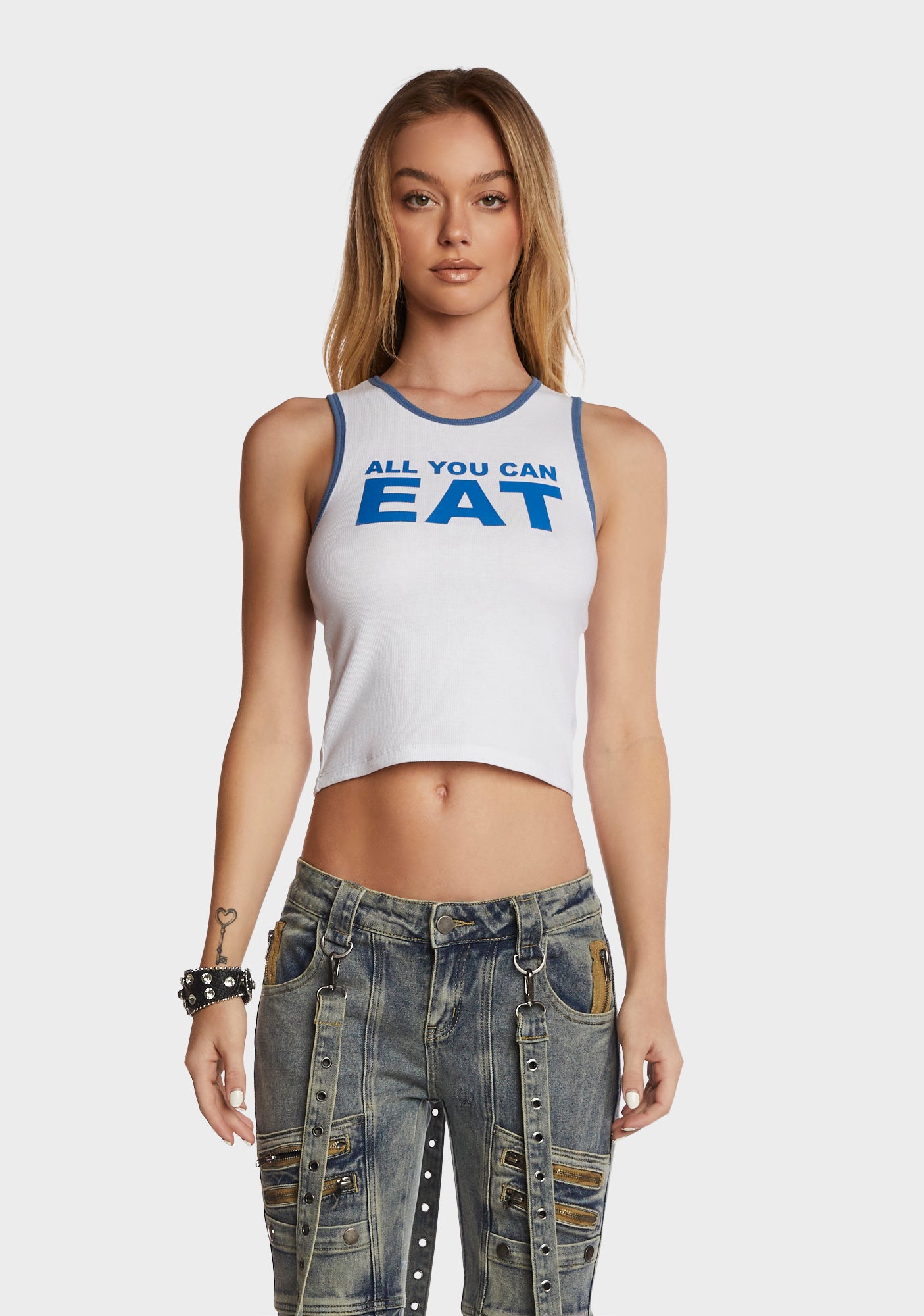 Mealtime Graphic Tank – Dolls Kill