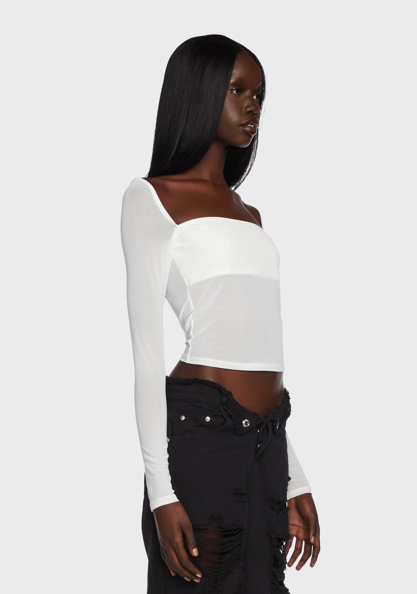 Marta Mesh Top – Dolls Kill